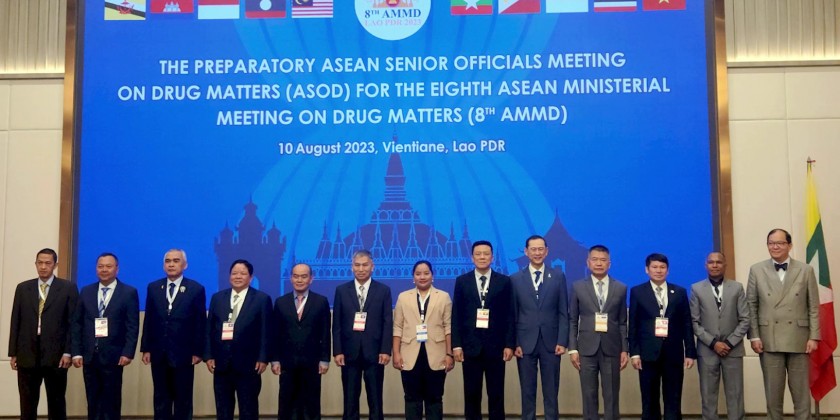 Myanmar Delegation in the 8th ADMM: Regional drug control and bilateral ...