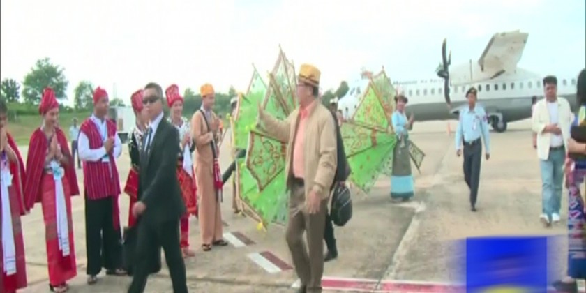Arrival of EAOs leaders: Leaders and representatives of EAOs arrived at ...