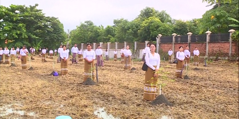 Tree Planting Ceremony: MoRAC held Ministry’s monsoon season tree ...