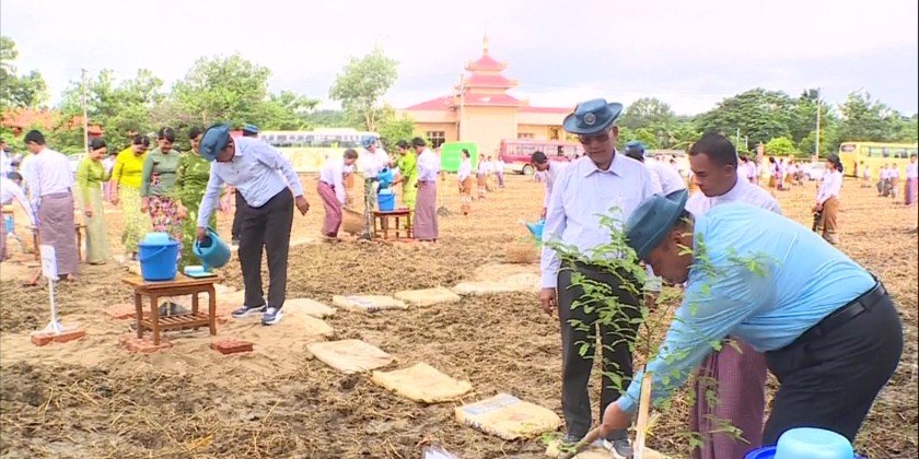 Tree Planting Ceremony: MoRAC held Ministry’s monsoon season tree ...