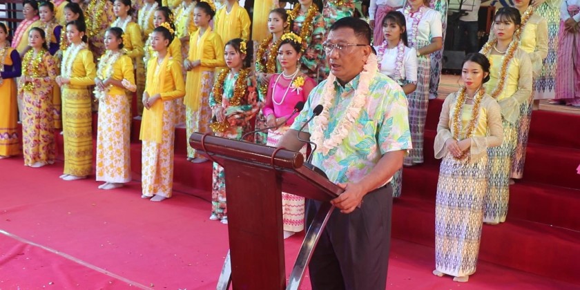 Thingyan in Mon State: Central Pandal opened in Mawlamyine | Myanmar ...