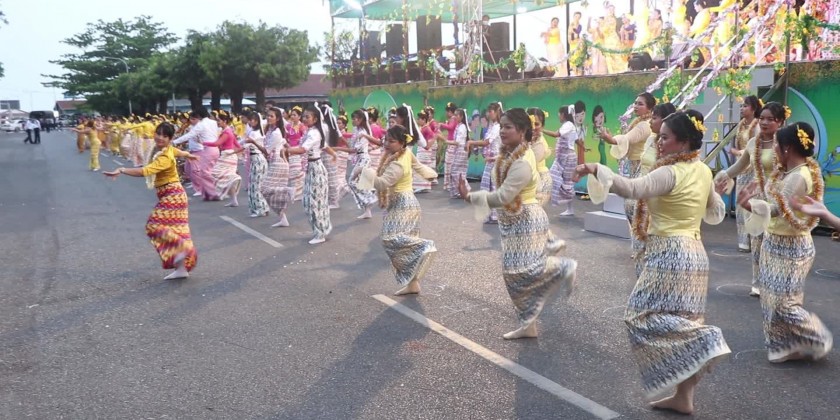 Thingyan in Mon State: Central Pandal opened in Mawlamyine | Myanmar ...