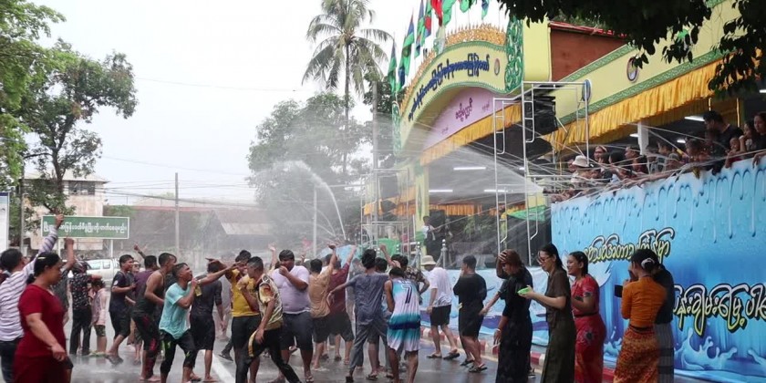 Celebrating Tradition: Thingyan Festival in Taninthayi Region | Myanmar ...