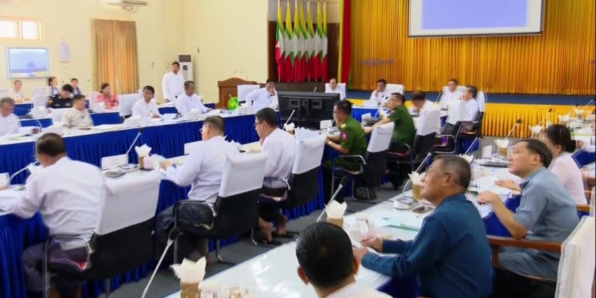 Meeting of Central Leading Board: Chairman of CLB MoI UM gave a speech ...