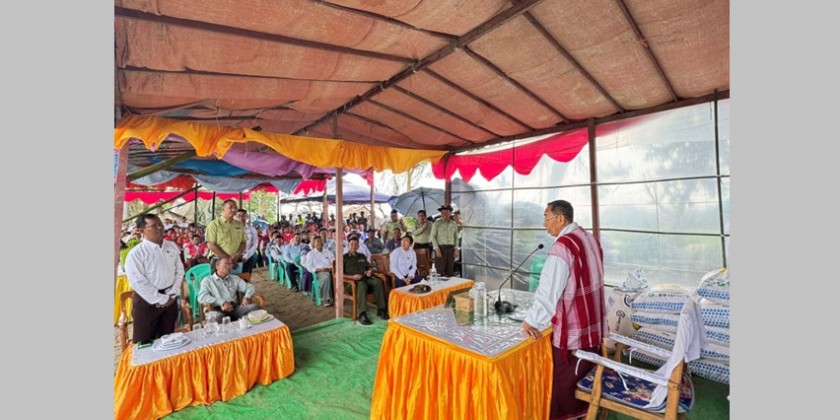 Aid for Agricultural Development: SAC Member provides inputs in Wakema ...