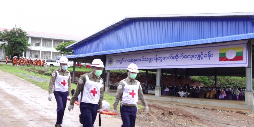Disaster Response: Earthquake preparedness and drill in Taunggyi ...