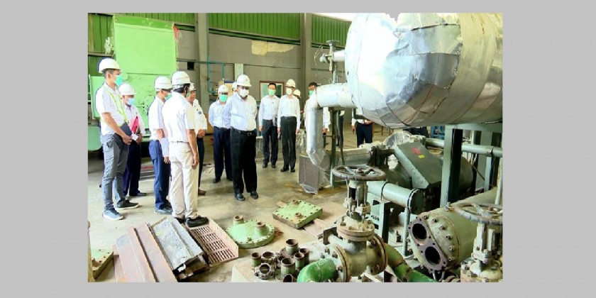 Factory Inspection: Work undertakings inspected at No.1 Steel Mill ...