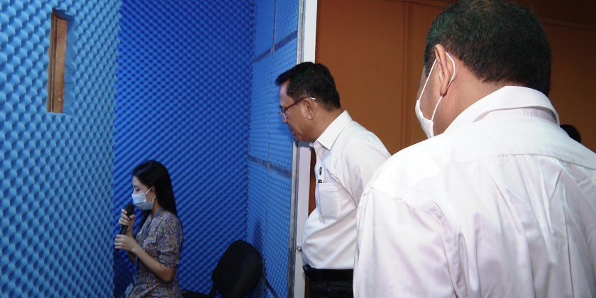 Inspection: MoI Union Minister makes inspections at MRTV (Yangon ...