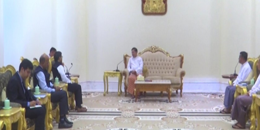 Peace and Development: SAC Chairman receives the Indian delegation ...