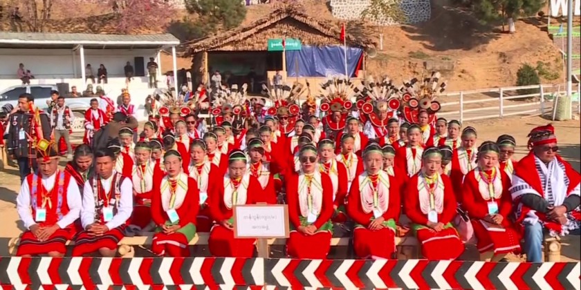 Naga Traditional New Year: SSPC member UM delivered New Year Speech ...