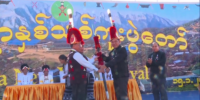Naga Traditional New Year: SSPC member UM delivered New Year Speech ...