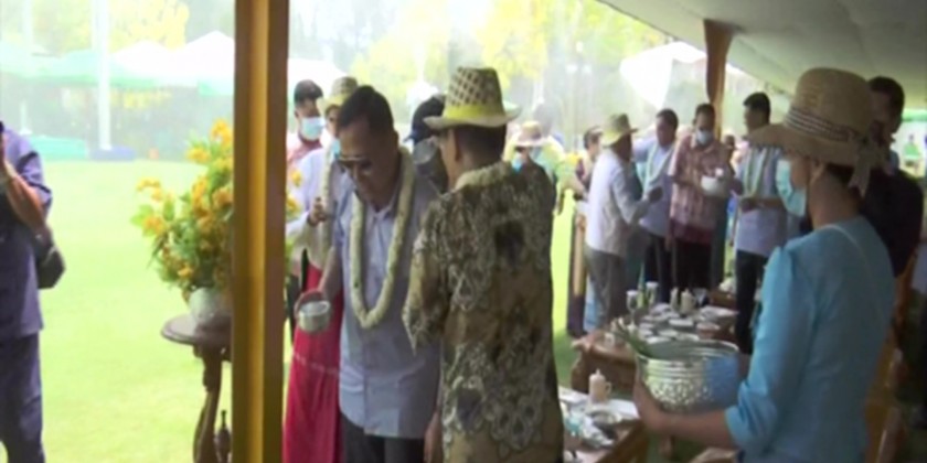 Thingyan Celebration: VSG visited water pandals of C-in-C (Army)’s ...