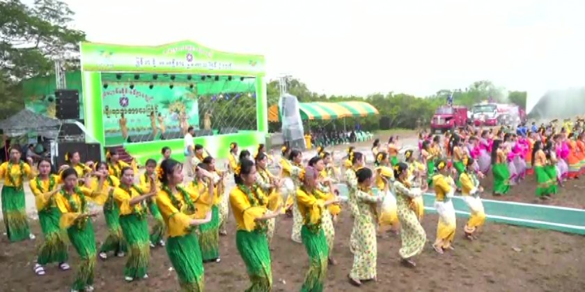 Thingyan in Mon State: Chief Minister visited water pandal of Southeast ...