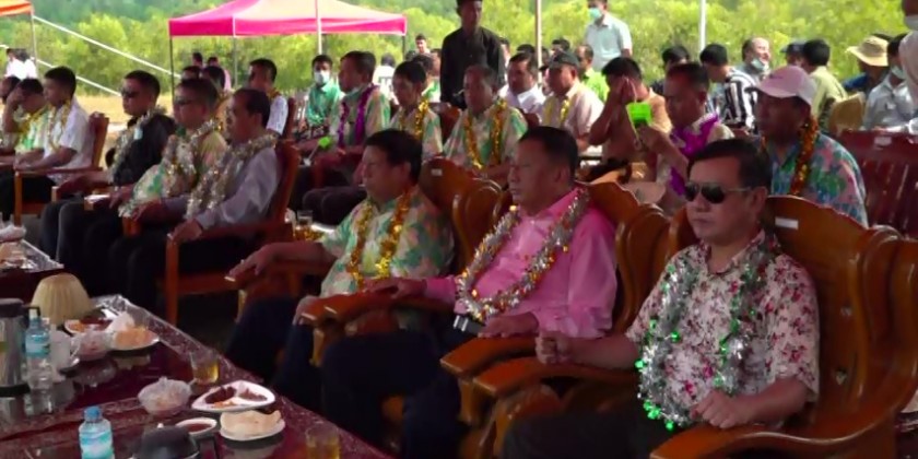 Thingyan in Mon State: Chief Minister visited water pandal of Southeast ...