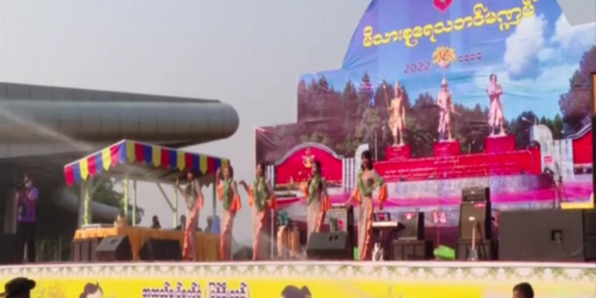 Thingyan in Pyin Oo Lwin: Senior General visited water pandals of DSA ...