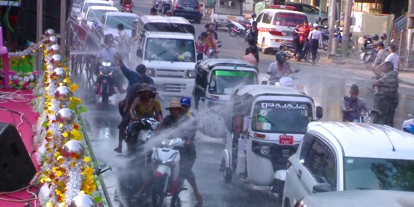 Thingyan in Mon State: Peaceful celebration across various townships ...