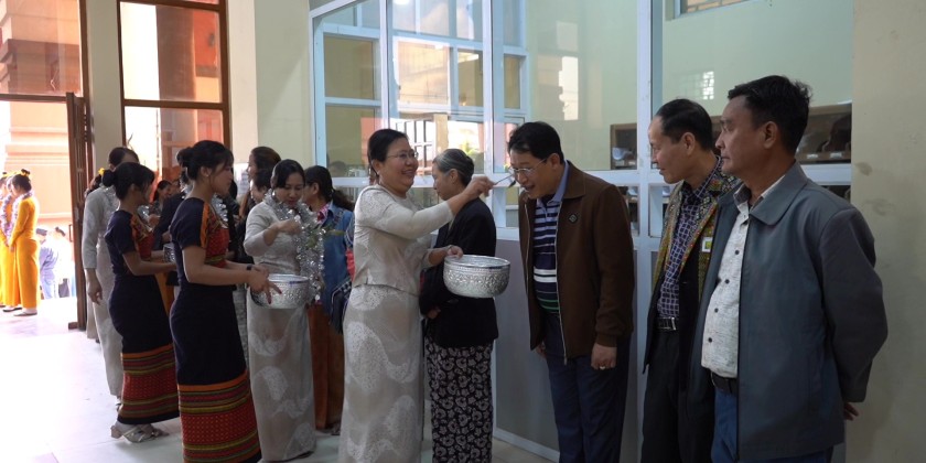 Thanaka Cultural Ceremony: Chin State CM attended the ceremony ...