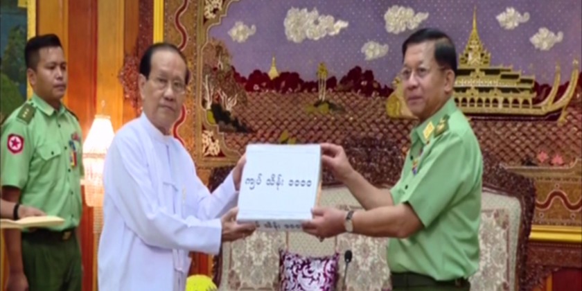 Humanitarian Aid :SAC Chairman accepts cash donation from well-wishers ...
