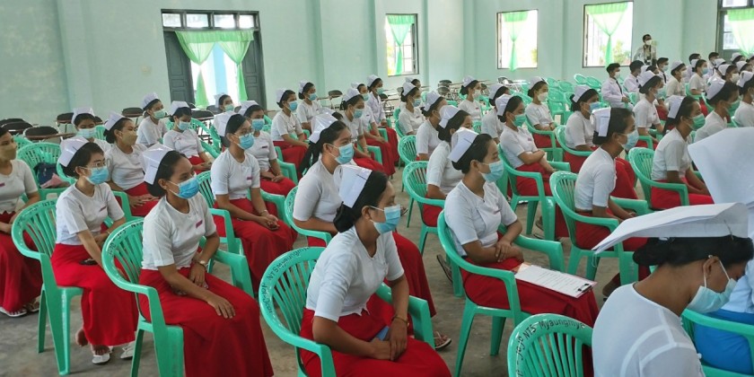 Healthcare Sector: Union Minister makes inspections in Myaungmya ...