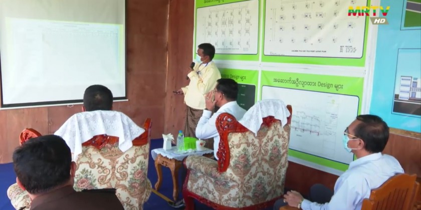 Inspection in Ayeyawady Region: Community Center, paddy harvesting and ...