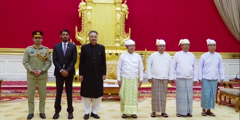 Presenting Letter of Credence: Pakistani Ambassador presented his ...