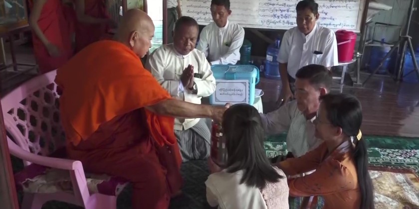 Fish Releasing Ceremony: Rakhine State CM attended the ceremony ...