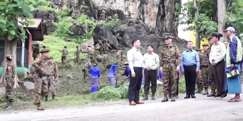 Rehabilitation: Collective tasks underway in Loikaw of Kayah State ...