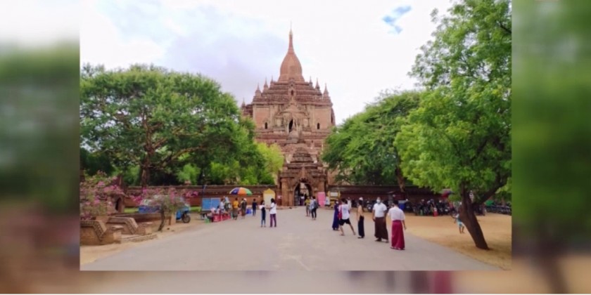 Renovation Works: Ancient pagodas and temples renovated in Bagan ...