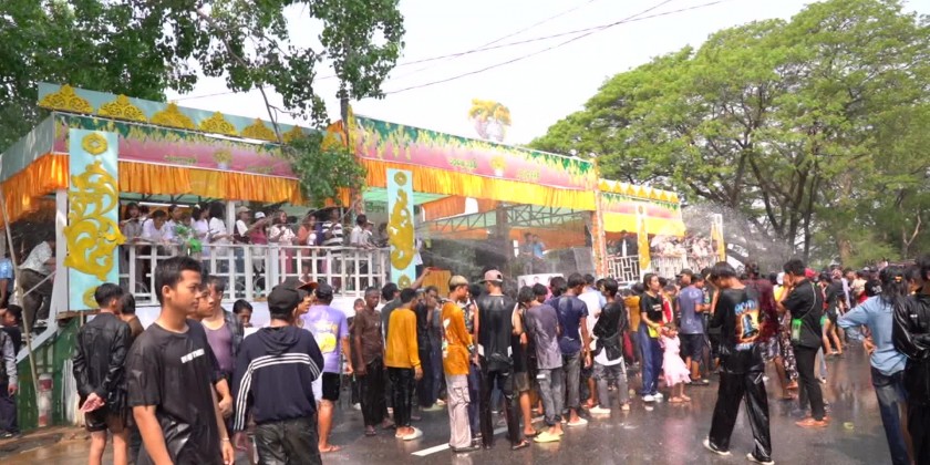 Thingyan in Magway: Peaceful celebration of traditional water festival ...
