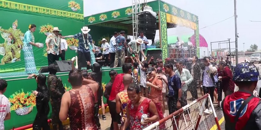 Thingyan in Mon State: People celebrate traditional festival | Myanmar ...