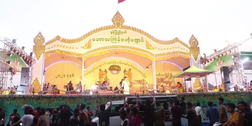Thingyan in Mon State: People celebrate traditional festival | Myanmar ...
