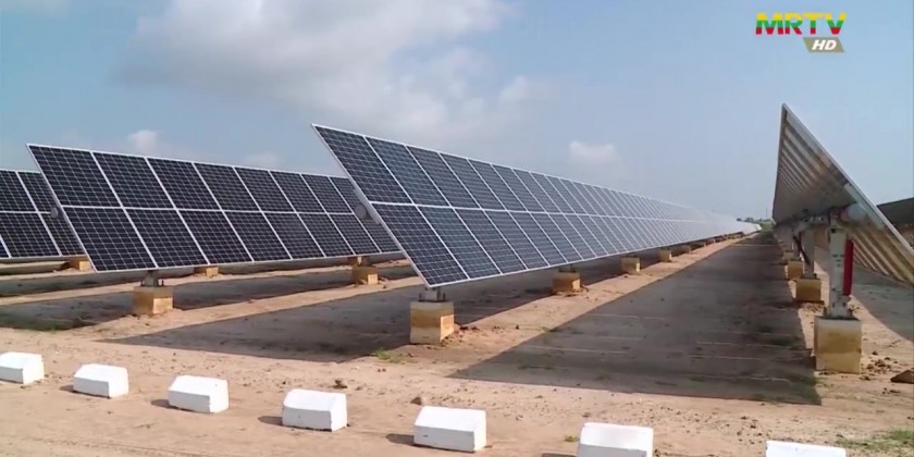 Electrification: Thapyaywa Solar Power Plant for electricity | Myanmar ...