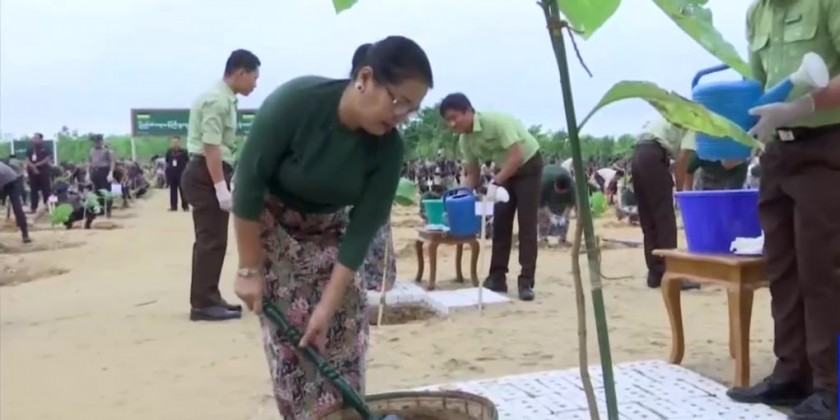 Environmental Conservation: Ministry of Home Affairs holds tree ...