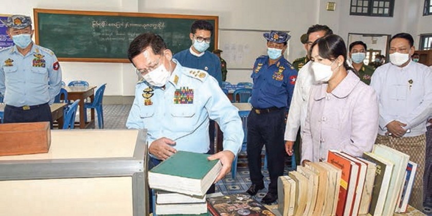 Inspection: SG Inspects Myanmar Aerospace Engineering University ...