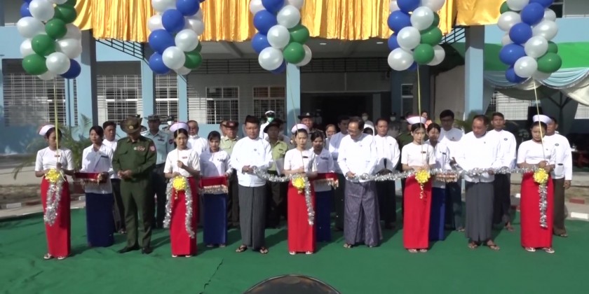 Opening Hospital Building: New extended hospital building opened in ...