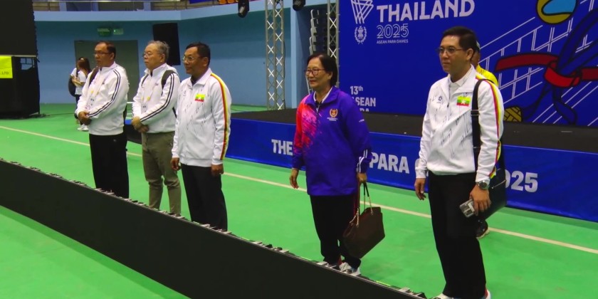 ASEAN Para Games : Encouraging Para-athletes and flag raising event ...