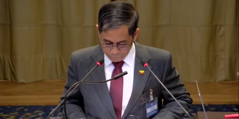 Gambia v. Myanmar : Myanmar's first oral arguments at ICJ | Myanmar ...