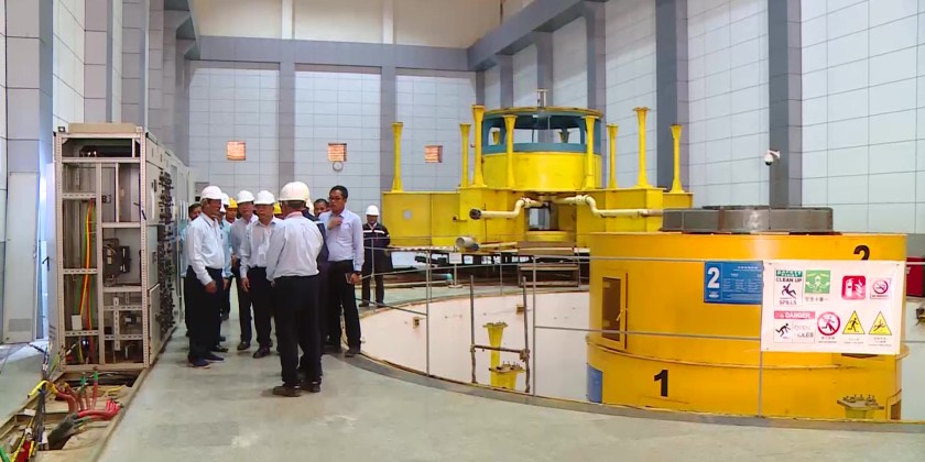 Renovation Work: Visiting the Upper Paung Laung Hydropower Plant ...