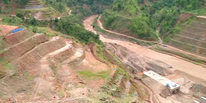 Renovation Work: Visiting the Upper Paung Laung Hydropower Plant ...