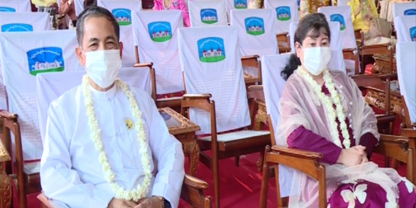 Nay Pyi Taw Thingyan: Closing Ceremony held at Mayor Pandal | Myanmar ...