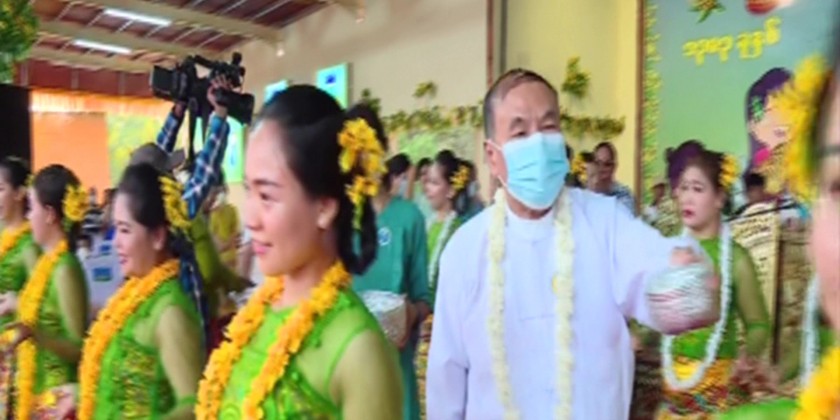 Nay Pyi Taw Thingyan: Closing Ceremony held at Mayor Pandal | Myanmar ...