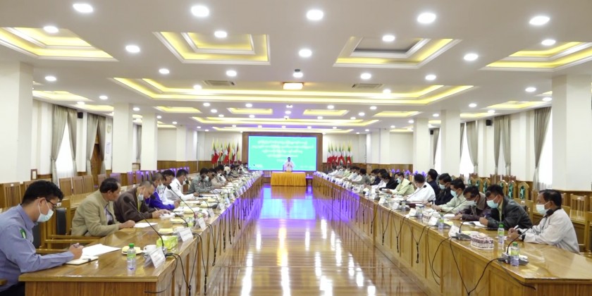 Coordination meeting: Meeting to hold Kahtina robe offering ceremony ...