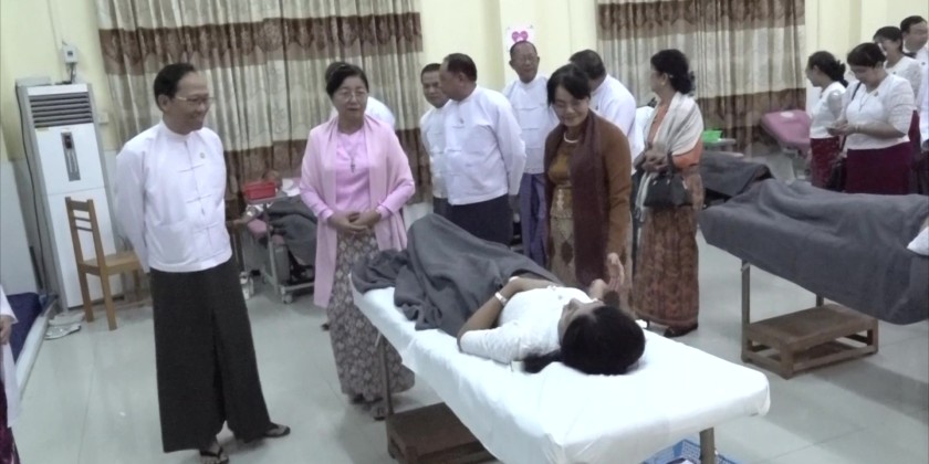 Collective Blood Donation: Staff of UAG Office donated blood | Myanmar ...