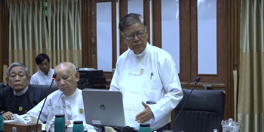 Meeting to hold Science Fair: MOE UM delivered the speech at the ...