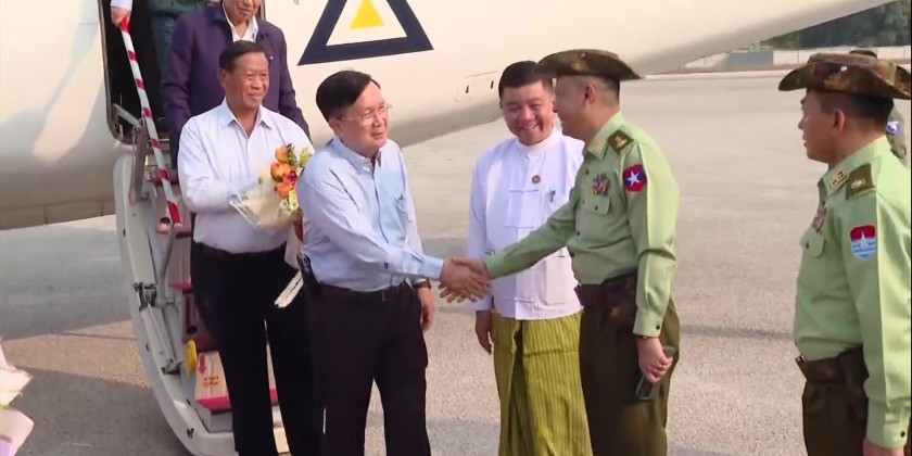 Arriving at Mawlamyaing: SAC secretary and members to attend Mon State ...