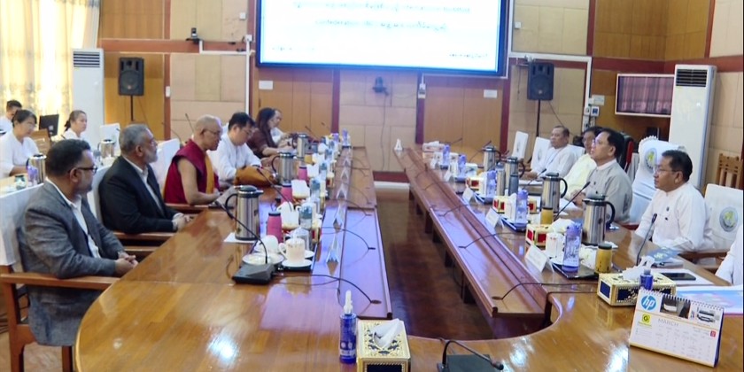 Paying courtesy call: IBC General Secretary paid courtesy to MOI UM ...