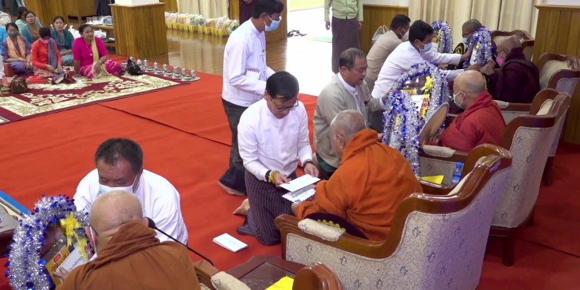 Paritta Chanting: Shan State Government organizes Paritta recitation ...