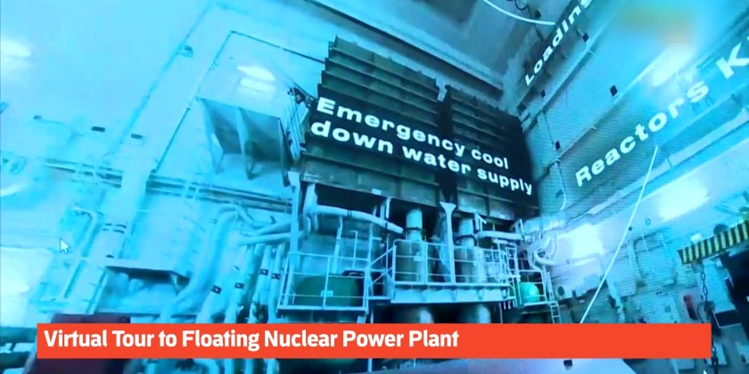 Myanmar-Russia Cooperation: Virtual Tour to Floating Nuclear Power ...