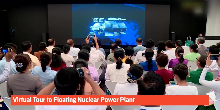 Myanmar-Russia Cooperation: Virtual Tour to Floating Nuclear Power ...