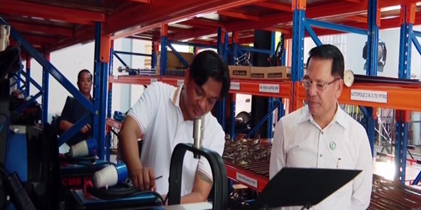 Media Development: MoI Union Minister inspects MMDC & CMB Films Myanmar ...